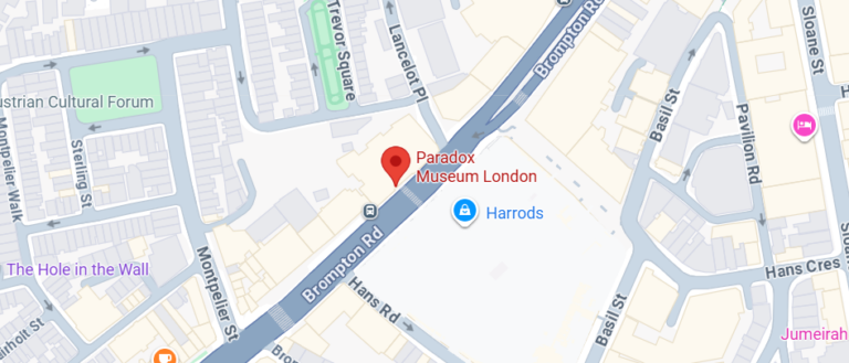 Tickets to Paradox Museum in London